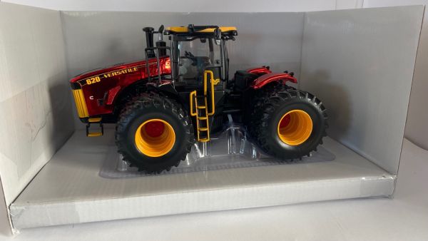 Miniature VERSATILE 620 RED METAL dual wheels ERTL ERT16429REDMETAL ...