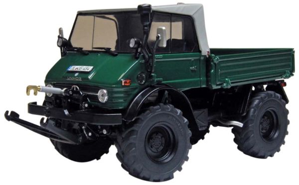 Miniature UNIMOG 406 U84 avec relevage avant WEISE-TOYS WEI1048 ...