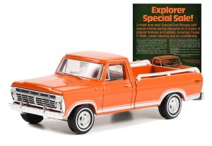 Miniature FORD F-100 explorer 1973 Orange de la série VINTAGE AD CARS ...