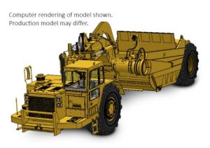 Miniature Scraper CATERPILLAR 651E CCM CCM651E | Collect World