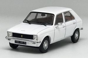 Miniature PEUGEOT 104 1972 Blanche – Limitée à 500 ex. ODEON ODE126 ...